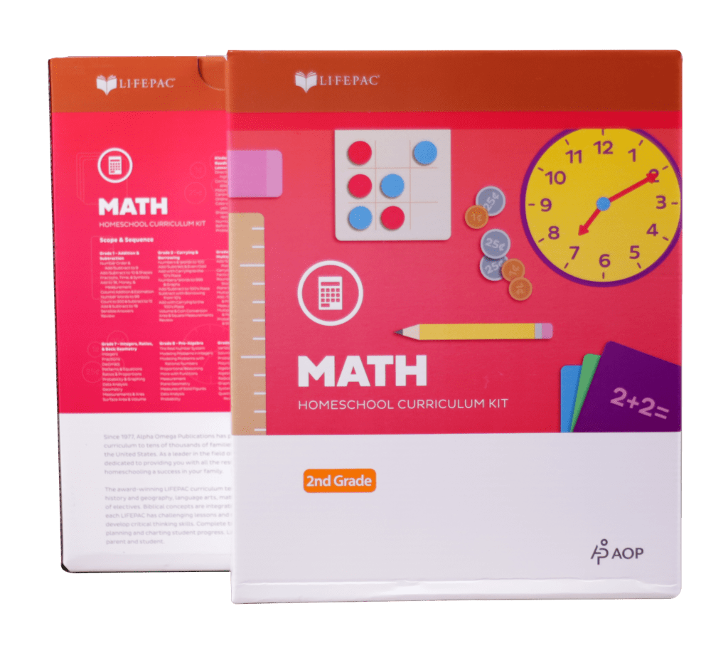 LIFEPAC 2nd Grade Math Set - Learning Plus PH