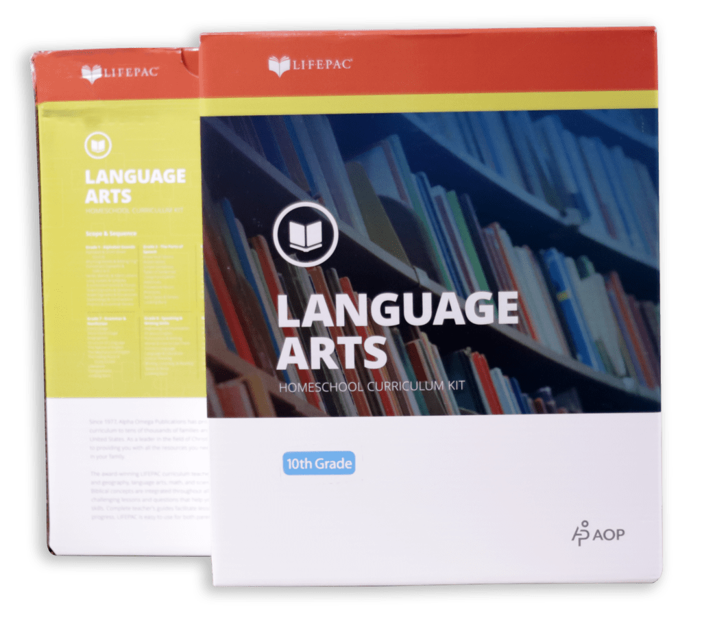 LIFEPAC 10th Grade Language Arts Set - Learning Plus PH