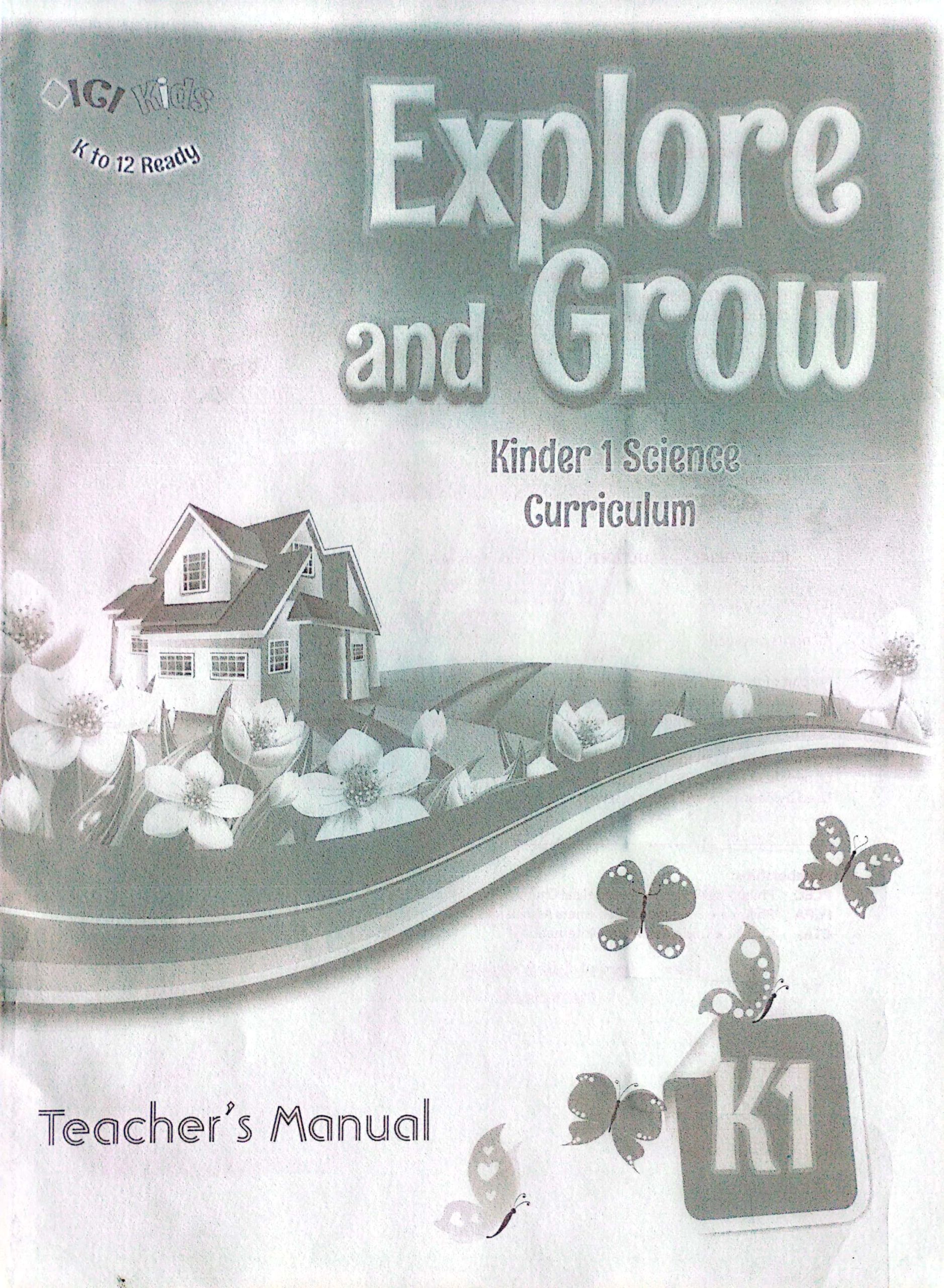 Explore and Grow K1 Set (Textbook, TM) – Learning Plus PH